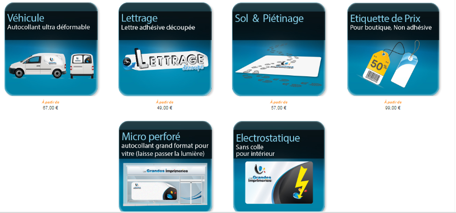 Autocollant - Impression en Ligne
